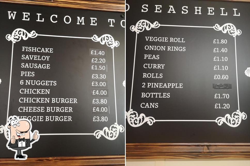 Seashell, Halesworth - Restaurant menu, prices and reviews
