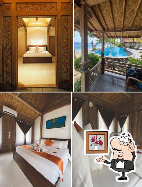 Blue Harbor Beachfront Villas & Resto restaurant, Indonesia ...