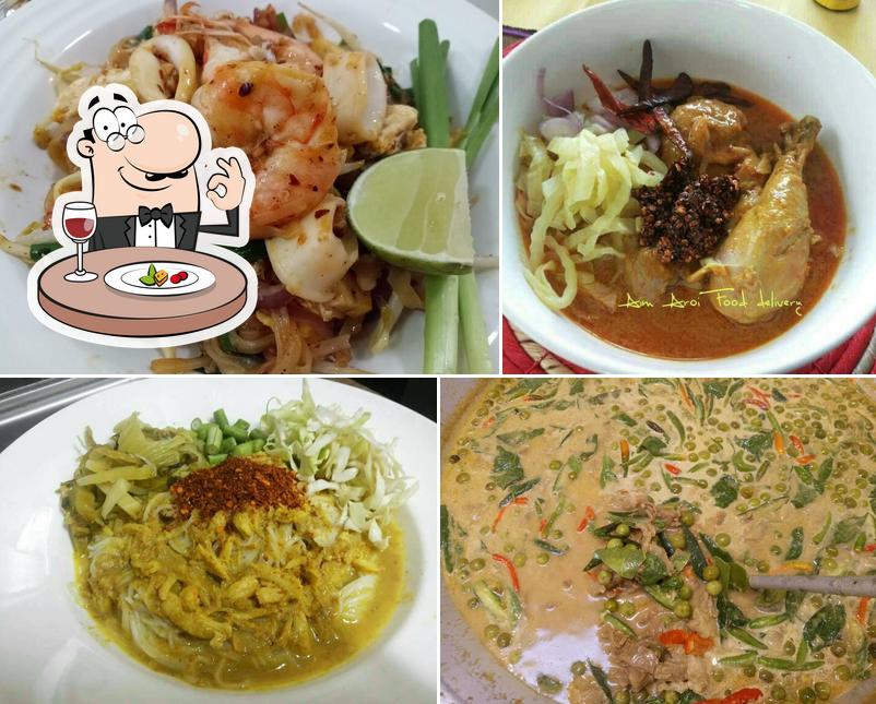 Aim Aroi Food delivery restaurant, Bangkok