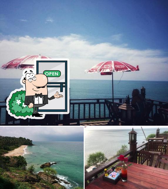 悬崖餐厅 Diamond Cliff Beach, Chinese version restaurant, Krabi Noi ...
