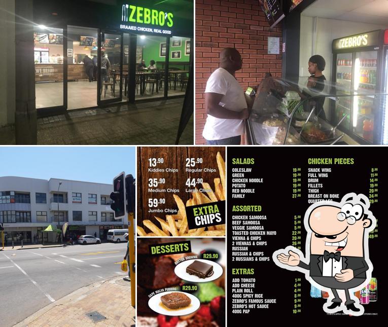 Zebro's restaurant, Cape Town, Shop 3 - Restaurant menu and reviews