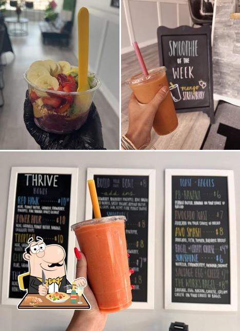 Thrive Acai Bowl Cafe in Cedar Springs - Restaurant menu and reviews