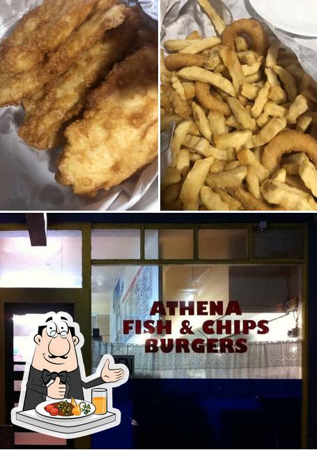 Menu of Athena Fish & Chips fast food, Wellington - reviews and ratings