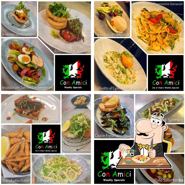 Con Amici Italian Bar and Kitchen in Denbigh - Restaurant menu and reviews