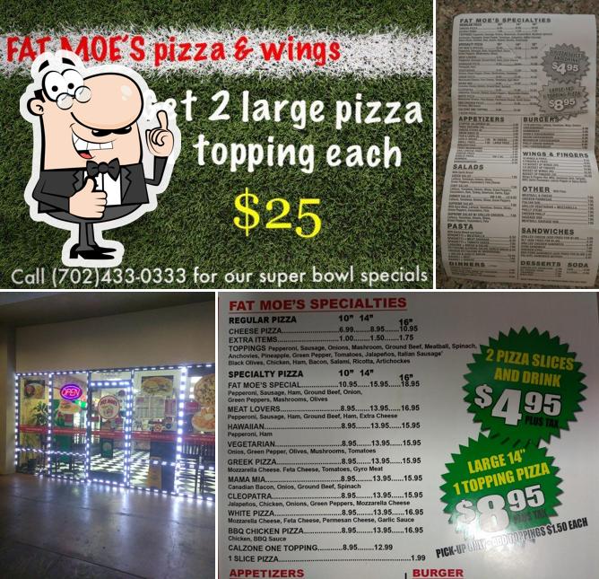 Fat Moe's Pizza & Wings in Las Vegas - Restaurant menu and reviews