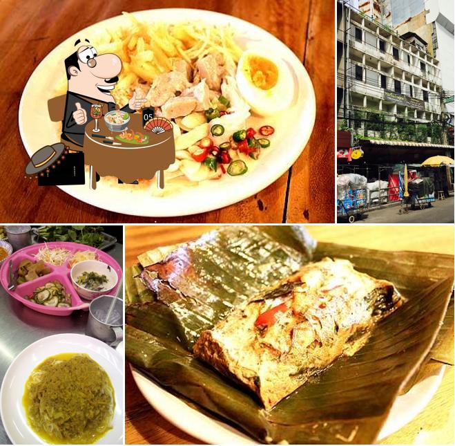 Kanom Jean Baan Phu Karn Banglamphu咖哩米線 restaurant, Bangkok, 147 20-22 ...