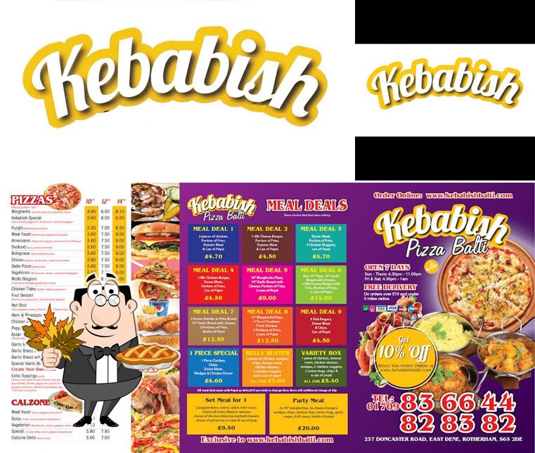 Kebabish Balti, 237 Doncaster Rd in Rotherham - Restaurant menu and reviews