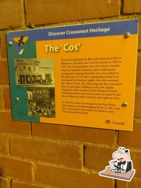 The Cos bar in Crowsnest Pass - Restaurant reviews