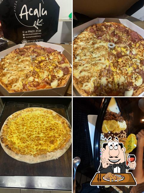 Acalu Pizzaria Entrega de Pizza Pizza Tradicional em Garopaba, Garopaba ...