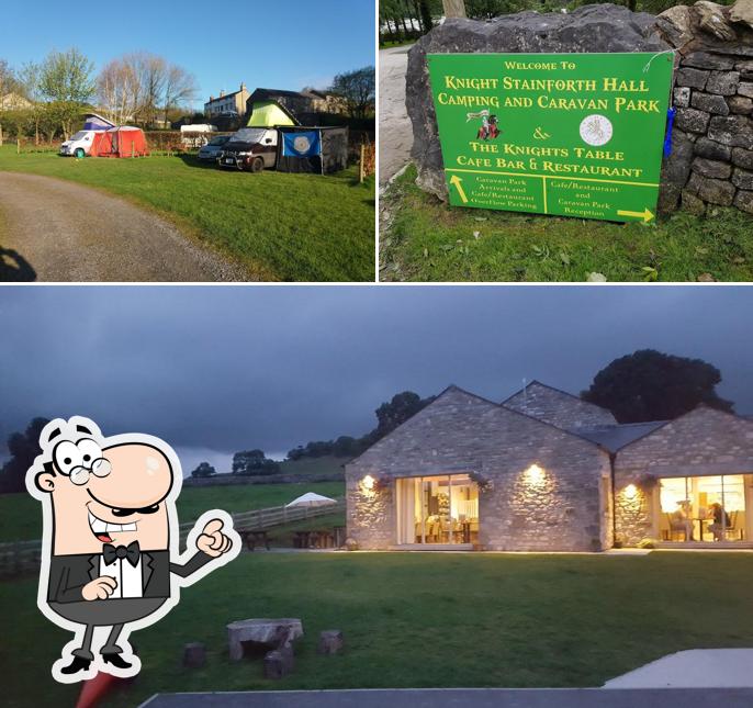 Pub y bar Knight Stainforth Hall Camping & Caravan Park, Settle, North ...