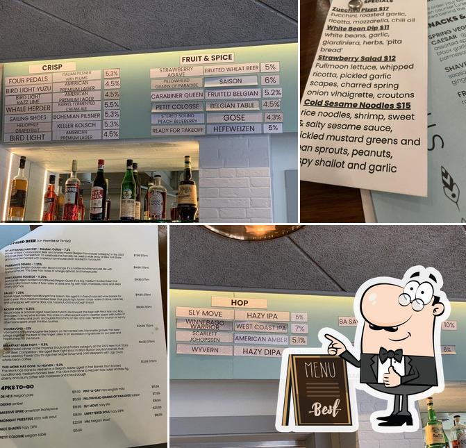 Strangebird in Rochester - Restaurant menu and reviews