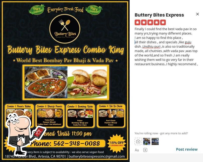 Restaurante Buttery Bites Express, Artesia - Opiniones del restaurante