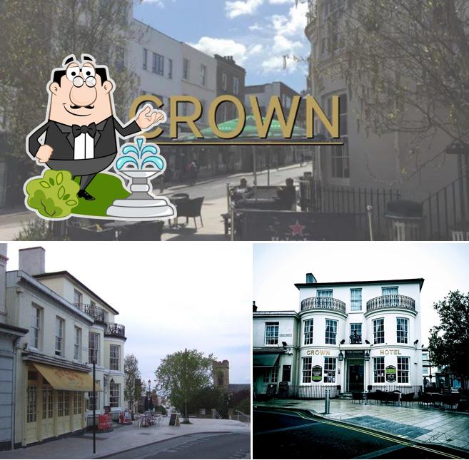 The Crown Hotel, Ryde - Restaurant menu, prices and reviews
