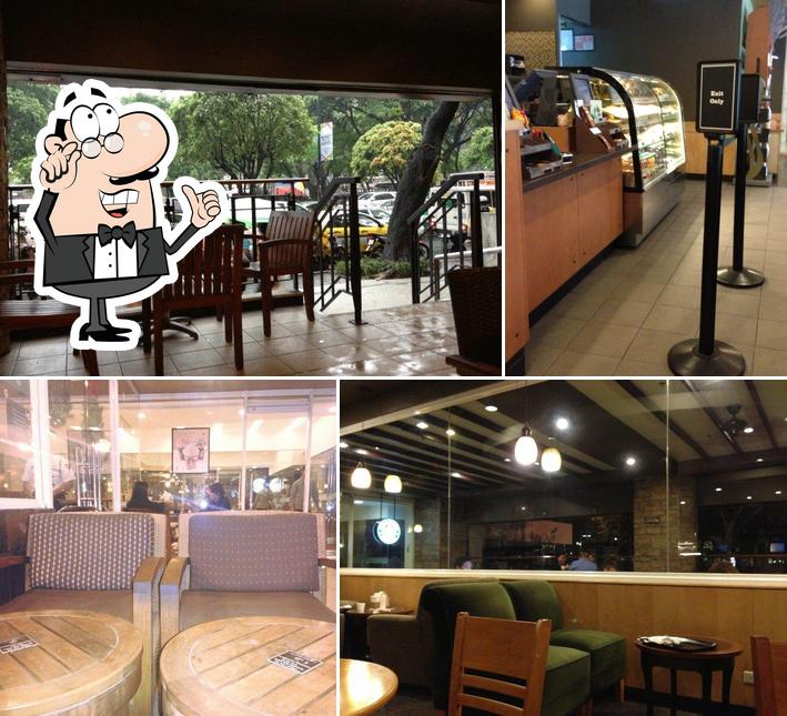 Starbucks cafe, Makati, Ground Floor, Philcom Building, Paseo de Roxas ...