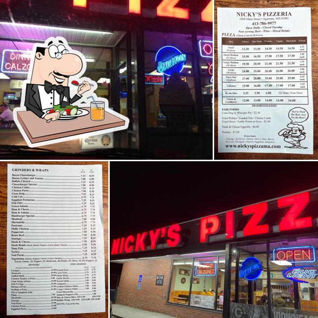 Nicky's Pizza in Agawam - Restaurant menu and reviews
