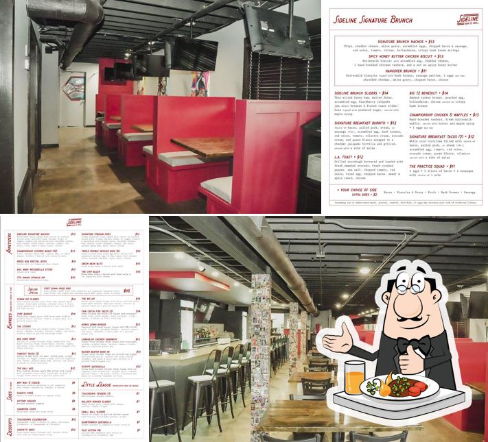 Sideline Bar & Grill - Plaza, Oklahoma City - Restaurant menu, prices ...