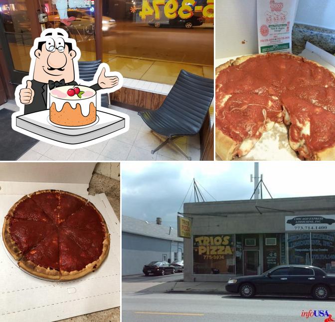 Trio's Pizza, Chicago, Harlem - Restaurant menu, prices and reviews
