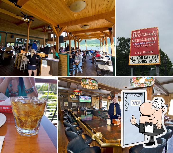 Boardwalk Restaurant & Marina, 2 Lower Amherst St in Lake George ...