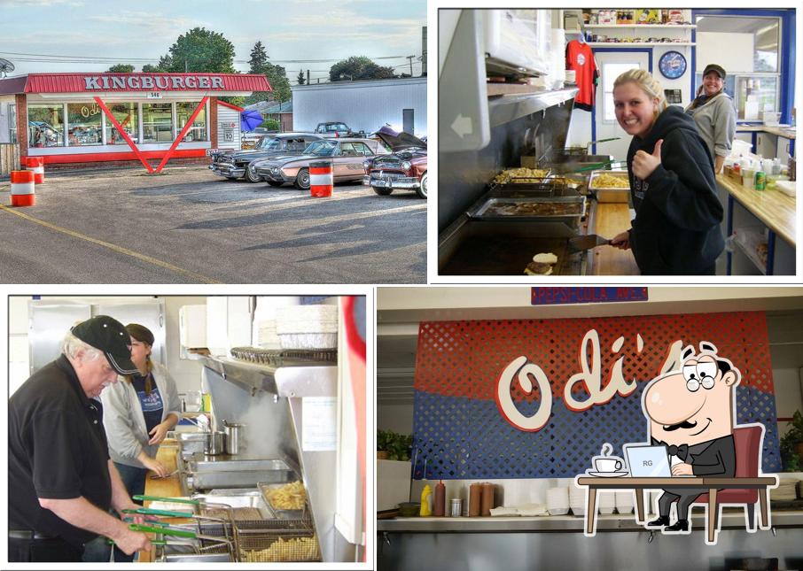 Odi's Kingburger Drive-In in Renfrew - Restaurant menu and reviews