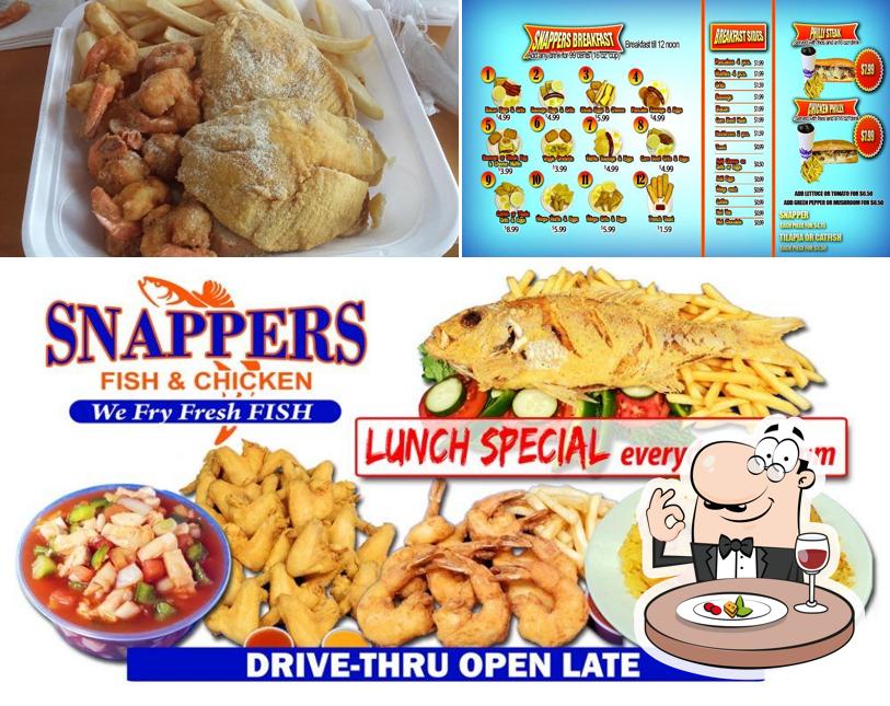 Restaurante Snappers Fish & Chicken, Miami, NW 17th Ave - Carta del ...