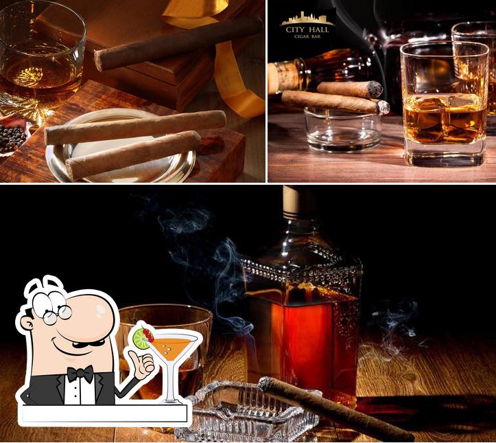 City Hall Cigar Bar in Providence