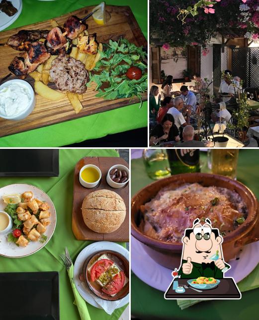 Avli Traditional Restaurant, Kardámaina, Central square - Restaurant ...
