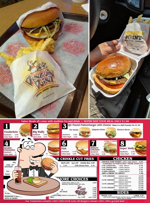 Penguin Point, 408 N Detroit St in Warsaw - Restaurant menu and reviews