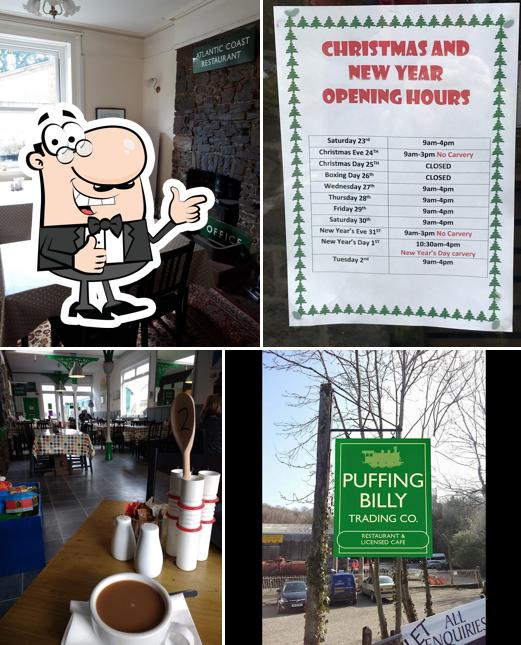 Menu of Puffing Billy Cafe, Great Torrington - reviews and ratings