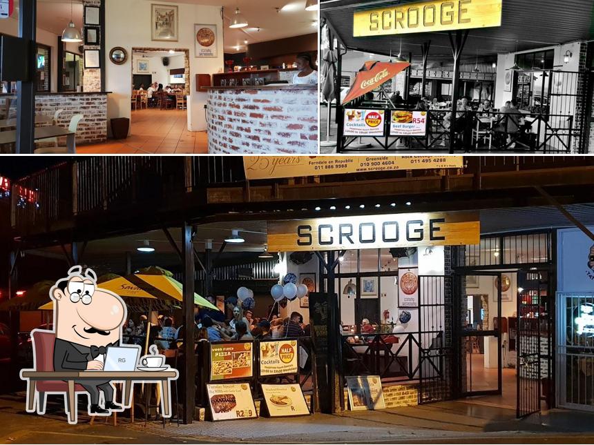Scrooge Sports & Grill Rock Cottage, Roodepoort - Restaurant menu ...
