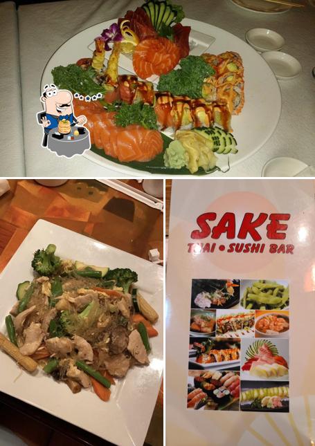 Sake Thai & Sushi Bar, 65 Dunn Dr in Aquia Harbour - Restaurant menu ...