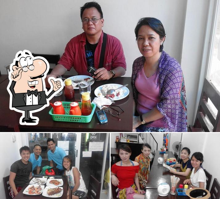 King's inasal seafoods cooking service restaurant, Malay