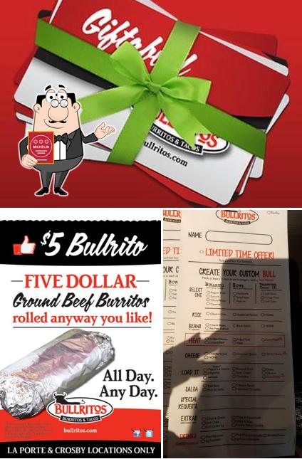 Bullritos La Porte, 2617 Underwood Rd in La Porte - Restaurant menu and ...