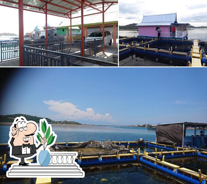 Resto Apung Pulau Bungin restaurant, Bungin Island - Restaurant reviews