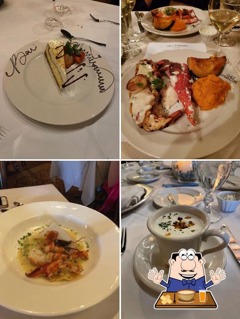 Chez Francois Restaurant & Touche Bistro, Vermilion - Restaurant menu ...