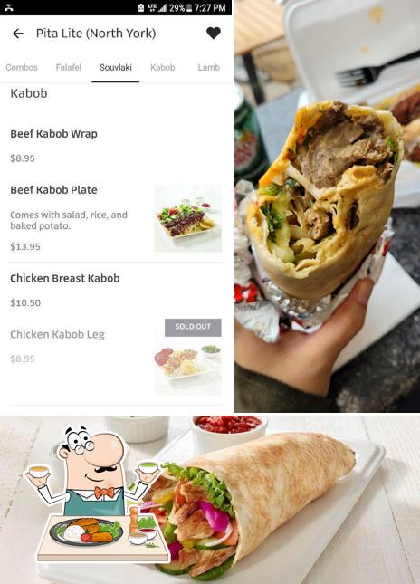 Pita Lite Shawarma, 4910 Yonge St in Toronto - Restaurant menu and reviews