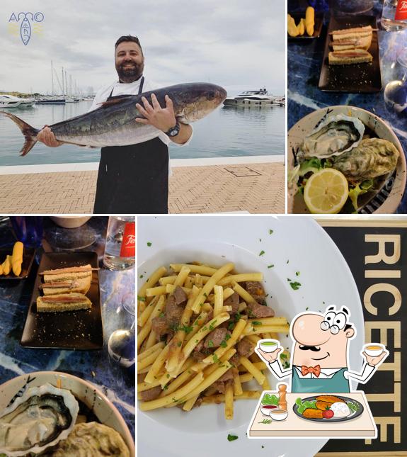 Amo Restaurant Marina d'Arechi, Salerno - Menu del ristorante, prezzi e ...