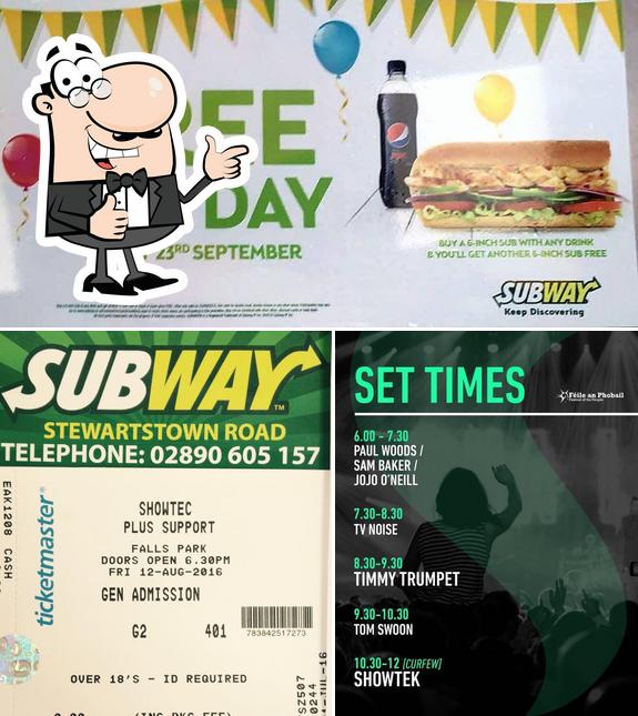 Subway, Unit 7, 220 Stewartstown Rd in Belfast - Restaurant menu and ...