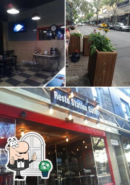 Resto Station Café in Montréal
