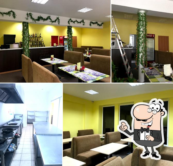Restaurante Žaliasis Traukinys Restoranas2, Kaunas - Opiniones del ...