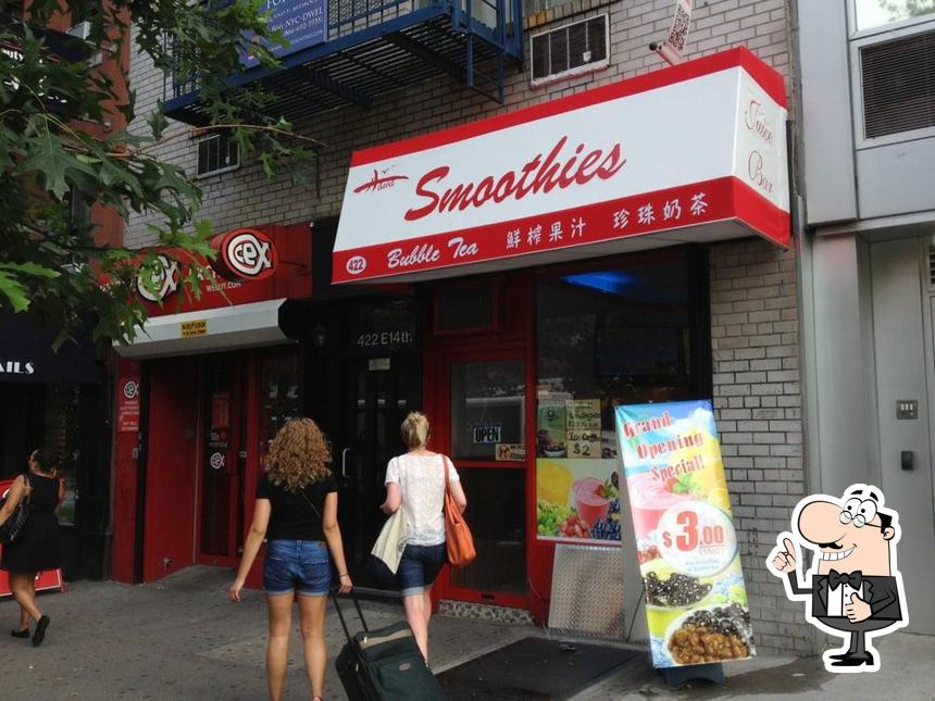 Hawa Smoothies and Bubble Tea, 422 E 14th St in New York City ...