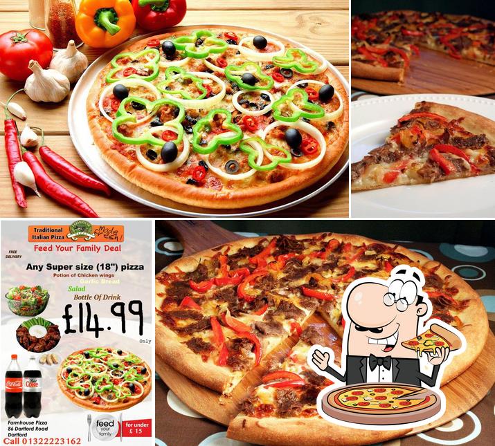 Farmhouse Pizza, 86B Dartford Road in London - Restaurant menu and reviews