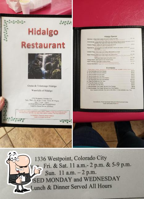 Hidalgo Restaurant, Colorado City - Restaurant menu, prices and reviews