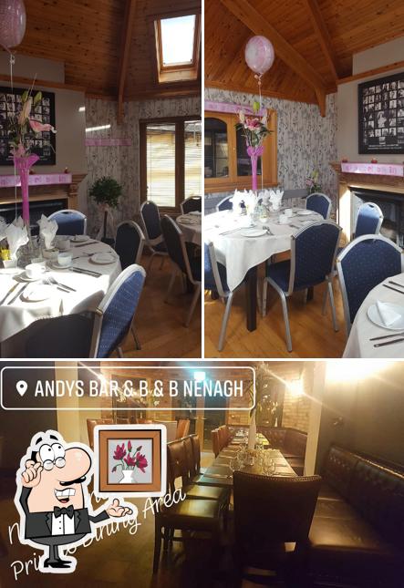 Andys Gastropub Bed & Breakfast in Nenagh - Restaurant menu and reviews