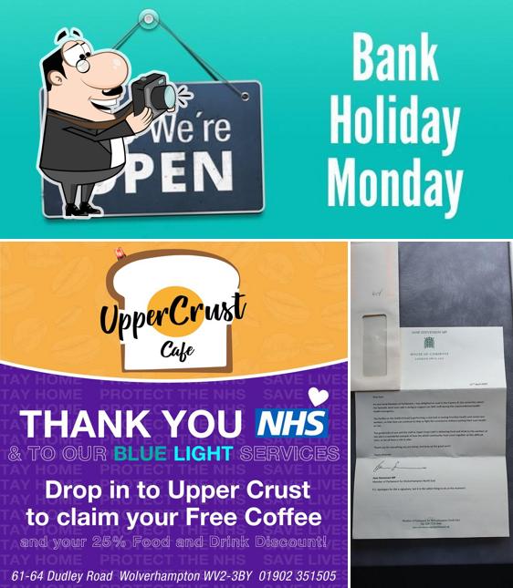 Upper Crust Cafe in Wolverhampton - Restaurant menu and reviews