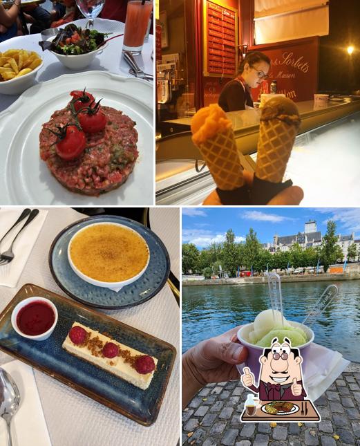 Berthillon, Paris, Pont Marie - Restaurant menu, prices and reviews