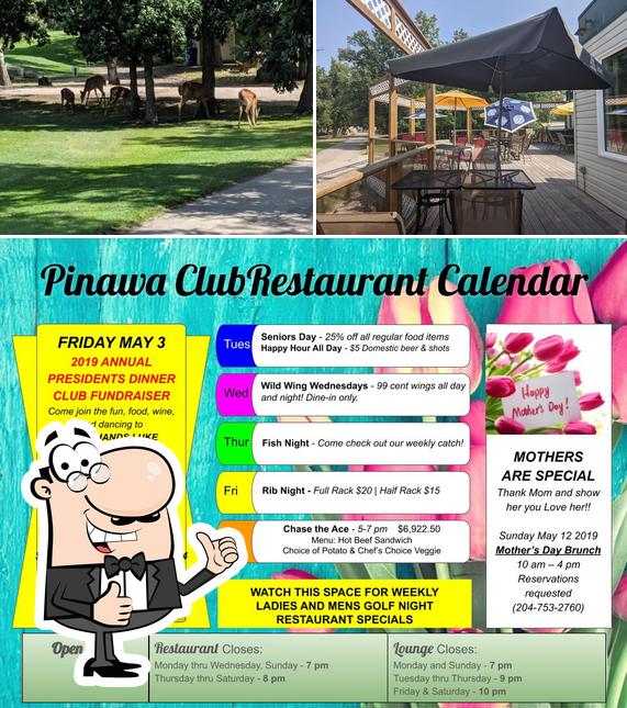 Pinawa Golf Club Restaurant in Pinawa - Restaurant menu and reviews