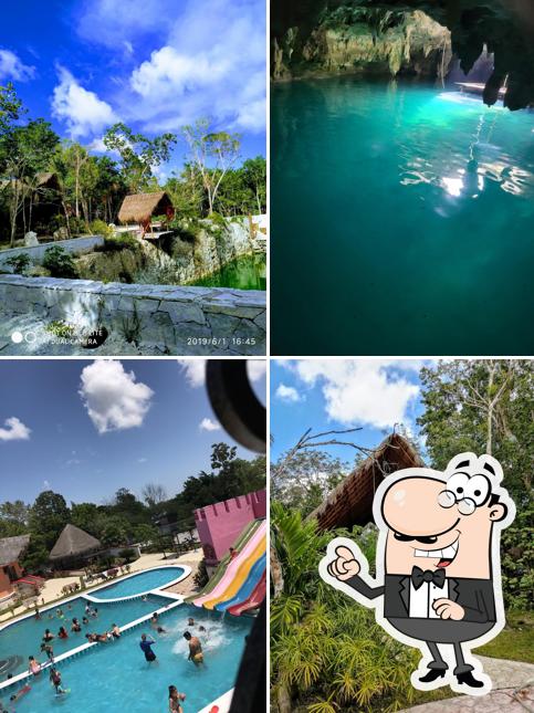 Cenote Sol y Luna restaurant, Mexico, KM 6.250 Ruta de los Cenotes ...