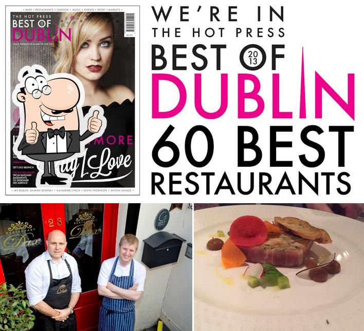 Dax Restaurant in Dublin - Restaurant menu and reviews