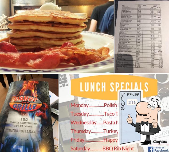 Manor Grille in Manor - Restaurant menu and reviews