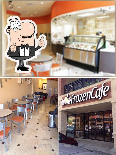 Frozen Cafe, 9889 Bellaire Boulevard in Houston - Restaurant menu